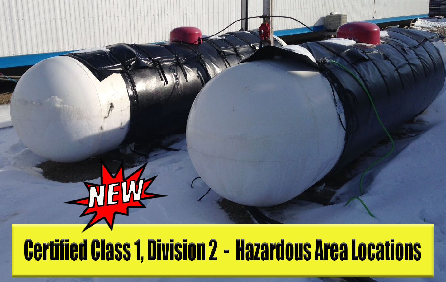Propane Tank Insulated Heater Wrap - 1000 LB Powerblanket® GCW1K ...