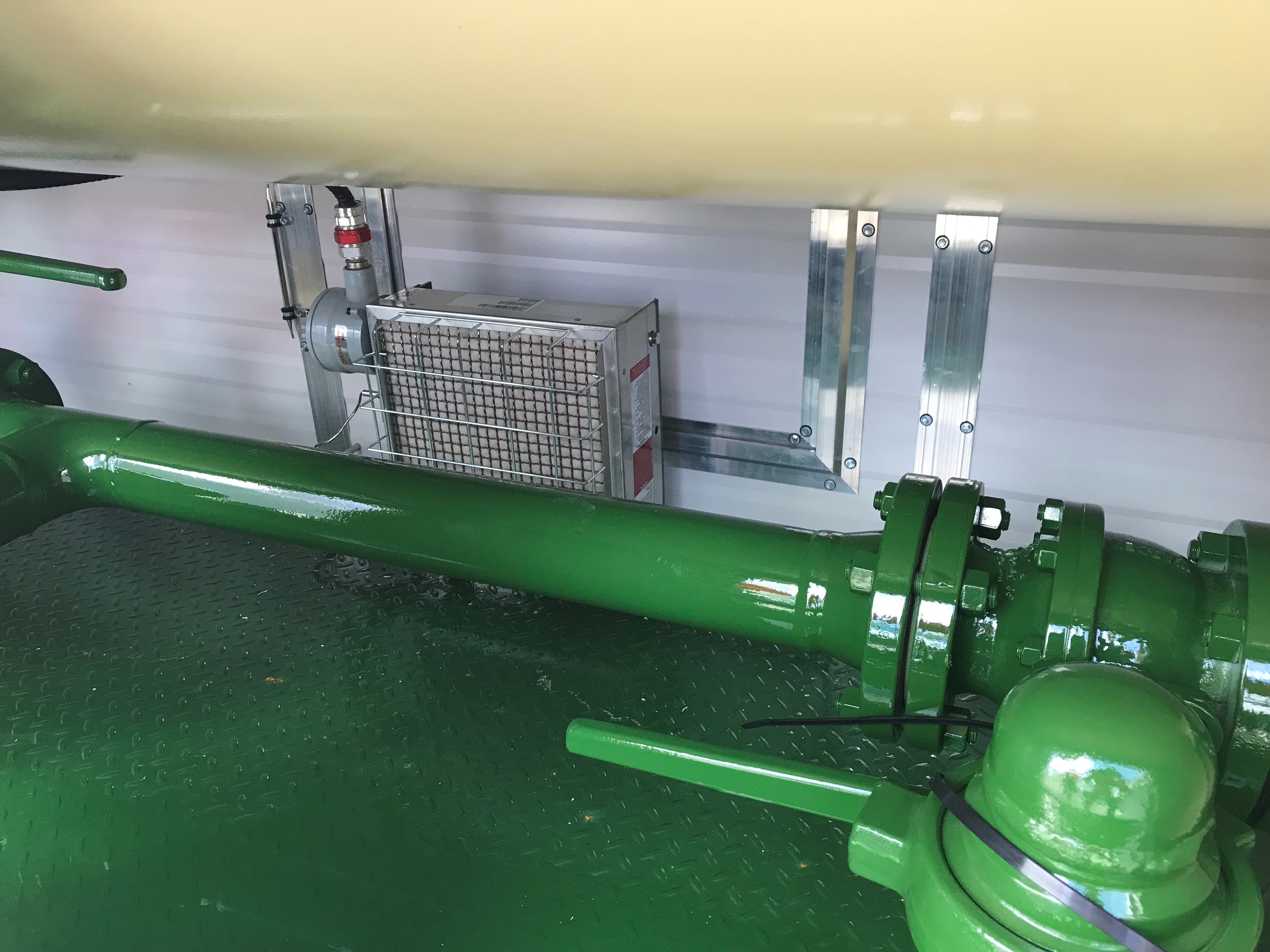 12" x 24" Explosion-Proof Infrared Gas Catalytic Heater 10,000 BTU/hr ...