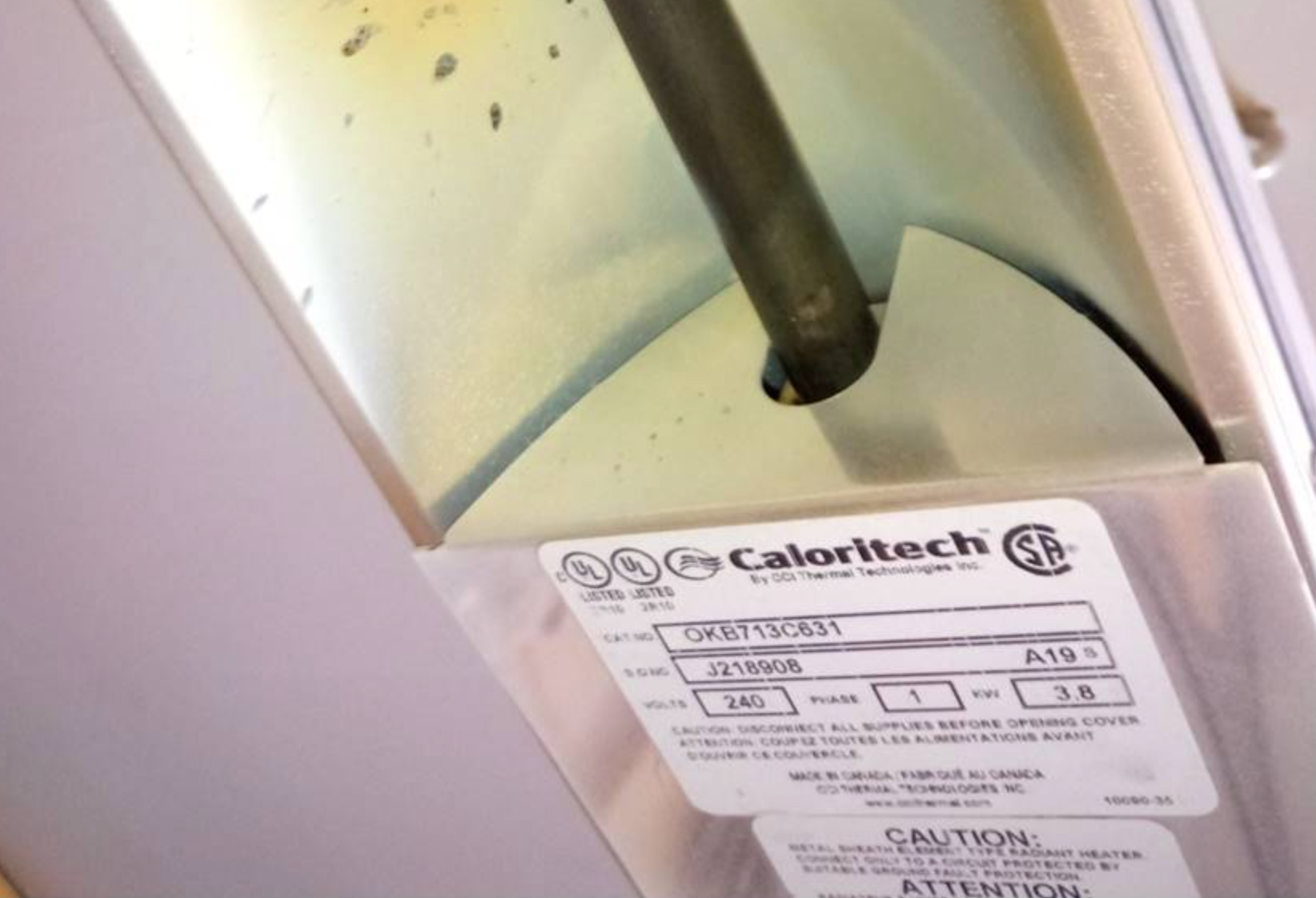 Caloritech Heating Element Replacement - HeatAuthority